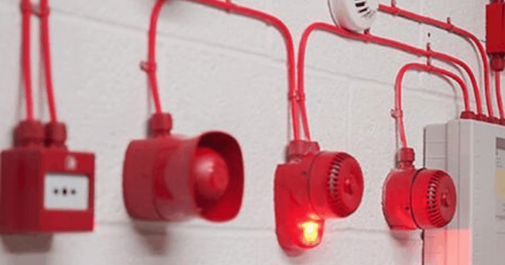 Importância da sirene audiovisual no combate a incêndio